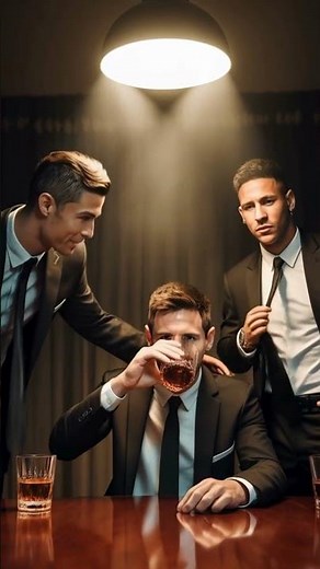 Ronaldo vs Messi & Neymar Mafia Epic Revenge Story 😱⚽ #Shorts