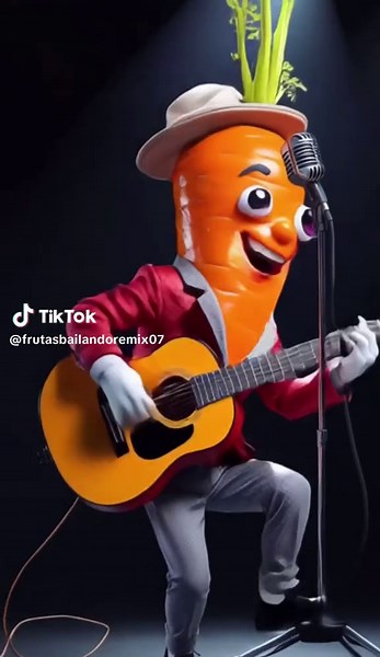 Dancing Veggies: Fun Moves with Carrots and Fruits