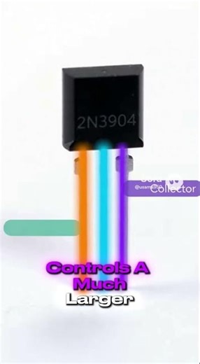 2N3904 NPN Transistor Explained in 15 seconds