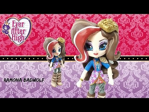 Custom! Ramona Badwolf Ever After High Equestria Girls Mini Tutorial | Start With Toys