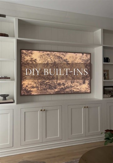 Transform Your Living Room with DIY Built-Ins