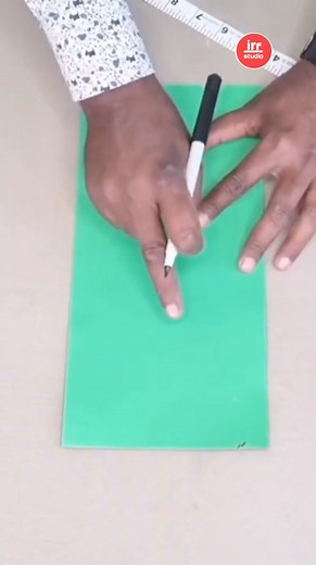 How To Cut Shirt Neck Pattern | #shirtcollarpatterncutting | Irf Studio