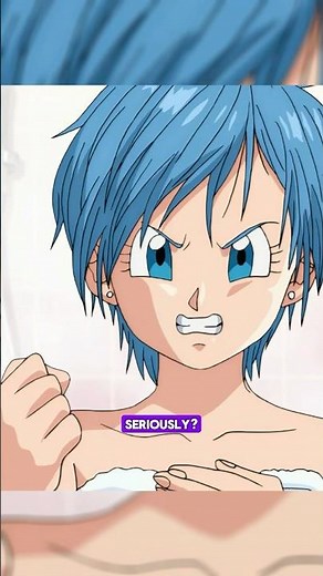 Bulma annoyed by Goku’s constant interruptions. #dragonball #goku #bulma #dbs #youtubeshorts #whis