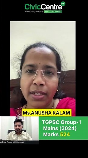 524 Marks in TSPSC Group 1 Mains 2024 2025 Trusted Tips from CivicCentreIAS