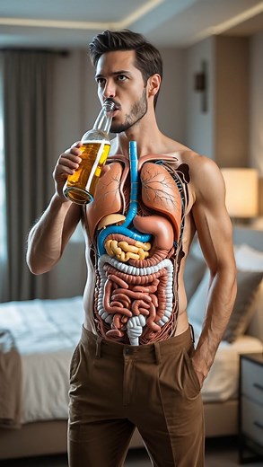 See What Happens After Drinking Beer – Human Digestive System Animation | Health Assessment