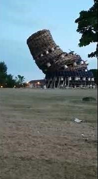 Kilcooley bonfire collapse