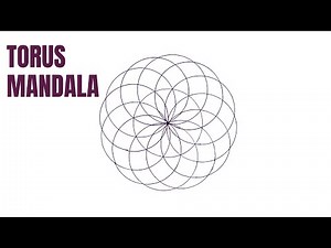 How to draw a Torus (Vortex) Mandala
