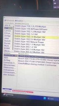MULTIECUSCAN SU FIAT DOBLO’ #automobile #drive #diagnostictool #fiat #