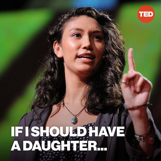 "If I should have a daughter, instead of "Mom," she's going to call me "Point B," because that way she knows that no matter what happens, at least she can always find her way to me." Happy International Women's Day! This classic TED Talk by Sarah Kay inspired two standing ovations at TED2011: http://t.ted.com/FSzmndC | TED