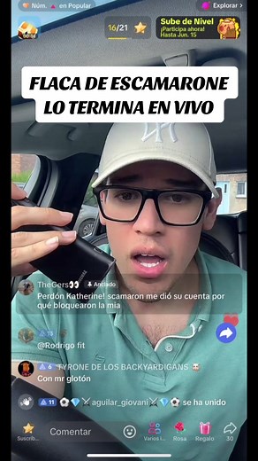 Flaca de Escamarone Confronts Shaka Live on Stream