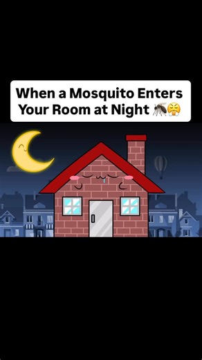 Human animation on Instagram: "Follow @human_animationn for more painfully real moments 🚀 It’s 2AM. One mosquito enters your room. 🦟😤 Now it’s WAR. Lights on, pillows flying, full ninja mode. Be honest: ever lost the fight and slept in fear? ⬇️ #MosquitoStruggles #NightBattle #RelatableAF #TooReal #SleepVsMosquito #TinyButDeadly #Viral #Trending #HumanExperience #Follow #FollowForMore #Fyp This is the original one from youtube."