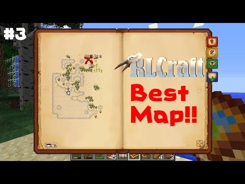 Best Map In The Game!!! Rlcraft Minecraft - ep-3
