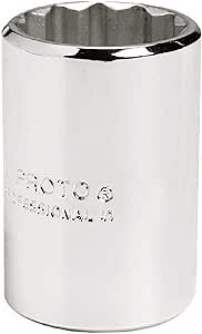 Socket, 1/2 in. Dr, 9mm Spline