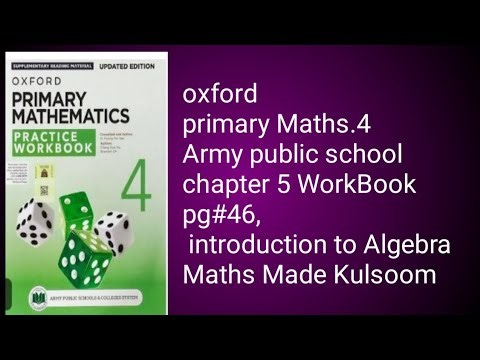 Algebraic expression worksheet Oxford Math4 Army public School