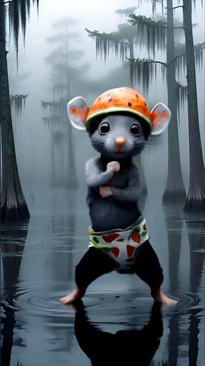 "Dancing Mouse Goes Crazy 😂🔥 | Cutest Dance Ever!" #shorts #funny