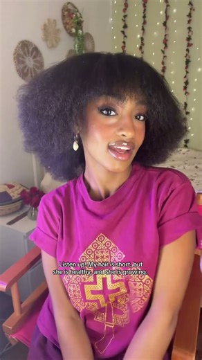 African hair secret? Chebe powder leave-in hair mask with a twist out ✨ #lengthretention #growth