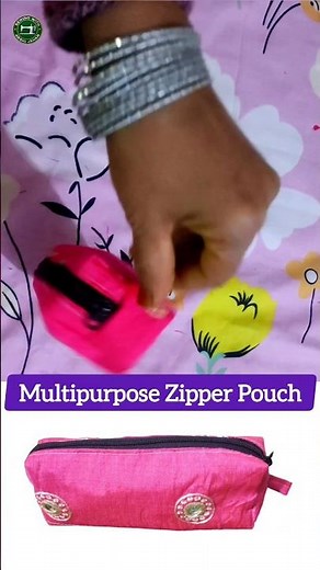 DIY | Zippered Box Pouch Sewing Tutorial | Multipurpose Zipper Pouch | DIY Pencil Case