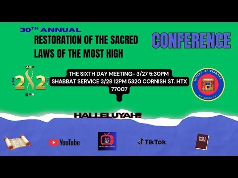 Holy Convocation - Shabbat Day- RSLMHC