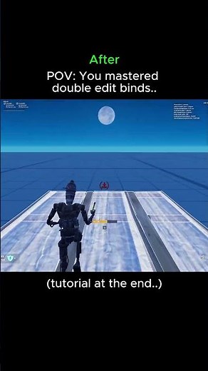 Secret Double Bind Settings = Unreal 🏆✅ #fortnite #shorts