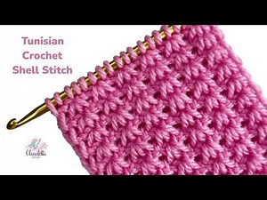 TUNISIAN CROCHET SHELL STITCH / Beginner Tutorial