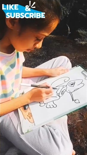 how to draw Pokemon treecko|Pokemon drawing easy step by step#shortsvideo#viral#kids video #shorts