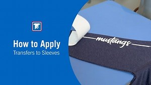 How to Apply a Transfer to a Sleeve | Videos | Transfer Express