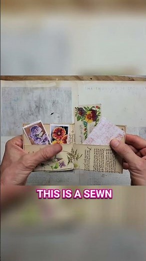 DIY Double-Pocket Book Folder: Easy Crafting Tutorial! #shorts