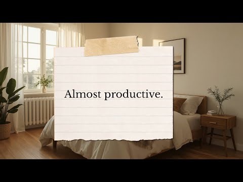 Quiet Thoughts for Unproductive Days
