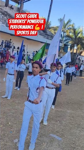 Scout Guide Students’ Powerful Performance 💪 | Sports Day#shorts #viral #ayushdubey