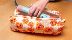 Hair Tool Bag Sewing Pattern: Dyson Airwrap Travel Case PDF With Video Tutorial – Cosmetic, Toiletry, and Travel Pouch Pattern for Beginners - Etsy Australia
