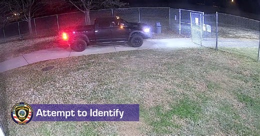 Lynchburg Police on Instagram: "Do you recognize this vehicle? 🚗 The Lynchburg Police Department is attempting to identify the vehicle and driver involved in property damage at Linkhorne Middle School. On December 20, 2025, at approximately 10:00 p.m., a black truck entered school property and caused damage to the athletic fields and fencing. If you recognize this vehicle or have information, please contact us. Call Officer Scruggs at (434) 485-2652 or Crime Stoppers at (888) 798-5900. Tips can