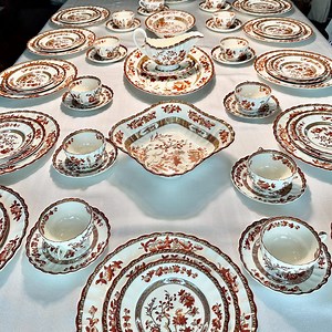 64 Piece Copeland Spode England Indian Tree Dinnerware Set | Serves 12 | MINT Condition | Old Backstamp - Etsy