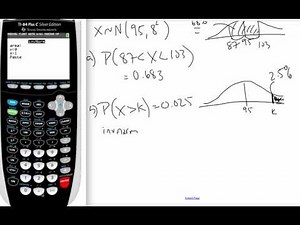 IB Math - 11.05.3 Normal Distribution Inv Norm - GDC