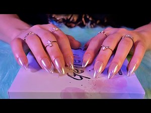 ASMR Tingly Tapping & Some Scratching for Sleep 💜(No Talking)💜