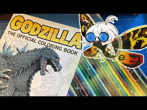 Official Godzilla Coloring Book | comfy coloring