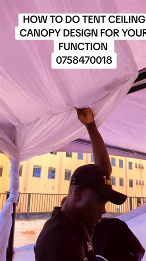 Learn Tent Ceiling Canopy Design for Your Events