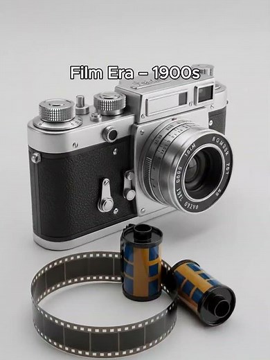 The Evolution of Cameras in 20 Seconds 📸✨