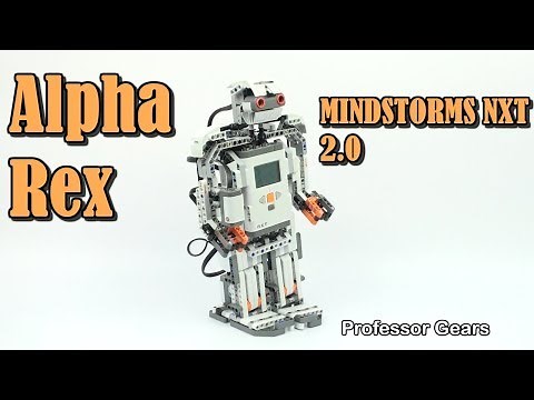 Lego Mindstorms NXT Alpha Rex *Time lapse and Review*