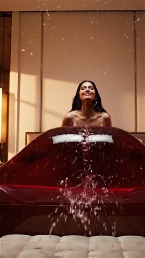 Dark Red Jelly Bed ASMR 😌 Ultra Relaxing Pops & Bounce