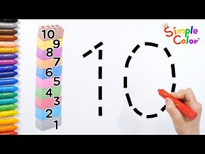 Learn ordinal numbers from 1to10 with teacher | Learning numbers through stories | English Preschool