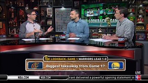 #TheStarters share their biggest takeaways from Game 1 of the #NBAFinals | NBA TV