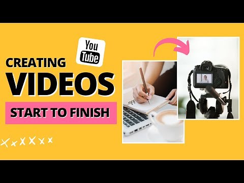 How to Create YouTube Videos (Start to Finish!)