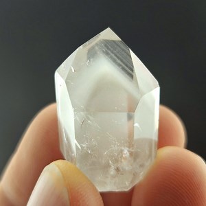 Phantom Quartz Crystal Point - Brazilian Polished Quartz - Polished Phantom Crystal - White Phantom Quartz - Ghost Phantom Quartz Tower - Etsy