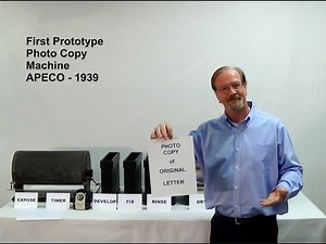 Antique APECO Photo Copy Machine 1939