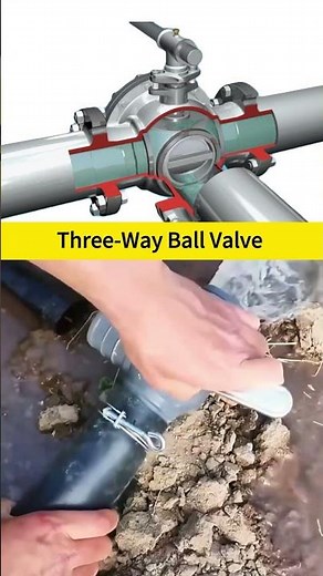 Unveiling the Daily Working Principle and Applications of the Three-Way Ball Valve #Valve