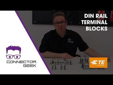 Connector Geek: DIN Rail Terminal Blocks