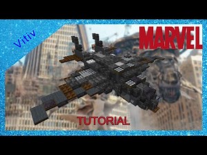 Marvel S.H.I.E.L.D. Quinjet in Minecraft - 1:1 Scale - Tutorial
