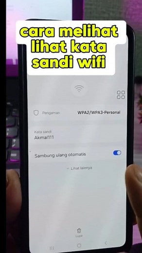 306K views · 4.2K reactions | Cara melihat kata sandi wifi t3t4ngg4 #tutorial #tipsandroid #aplikasi #katasandiwifi | Utep Surahman | Facebook