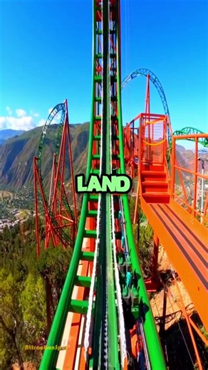 This Insane Roller Coaster Will Absolutely Wreck You—World Record Broken! |#shorts#youtubeshorts#fyp